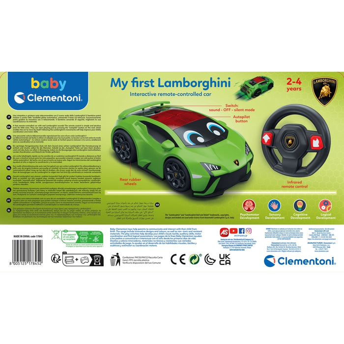 Mijn eerste Lamborghini - Baby RC Car – Clementoni NL
