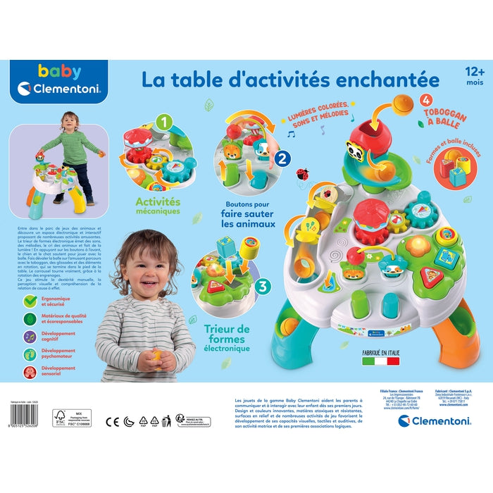 Table d'activités enchantée – Clementoni NL