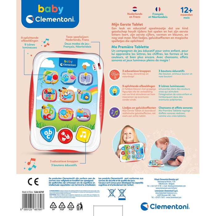 Mijn Eerste Tablet / Ma Première Tablette – Clementoni NL