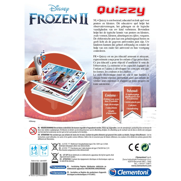 Quizzy Frozen 2 – Clementoni NL