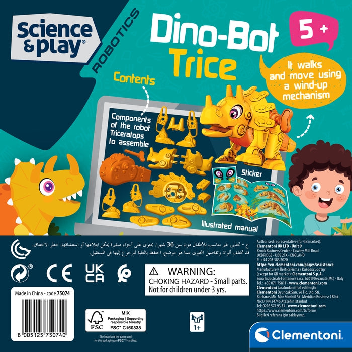 Dino Bot Triceratops – Clementoni NL